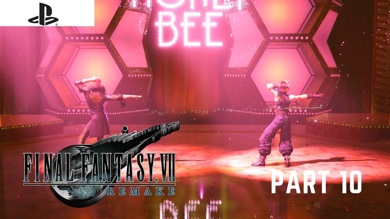 Final Fantasy VII Remake I Part 10 I Cloud Dancing Xd I No Commentary I ...