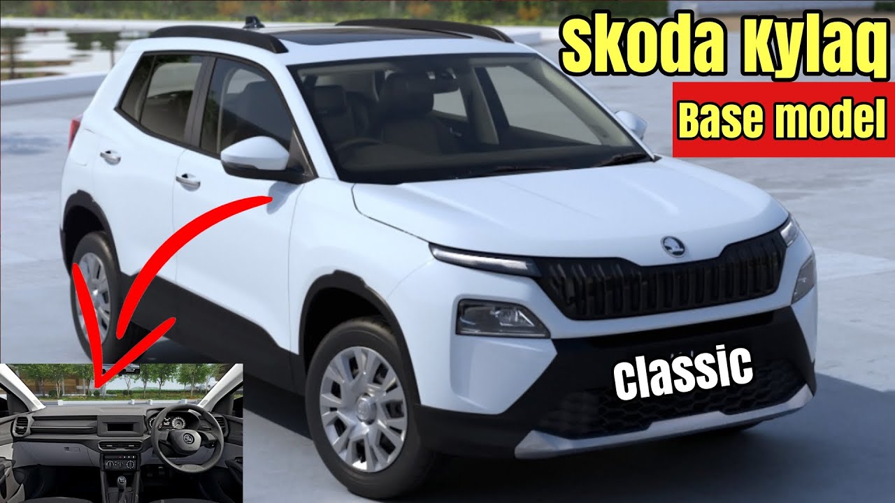 Skoda Kylaq base model.Only 7.89 lakh! - YouTube