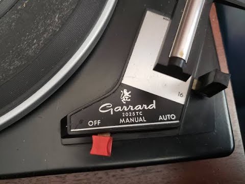 Garrard 2025TC Four Speed Automatic Record Changer. - YouTube