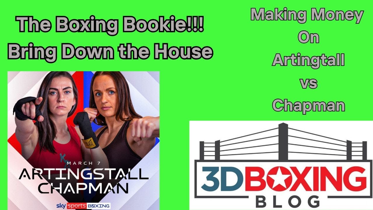 MAKE MONEY W/ the Boxing Bookie on Kariss Artinstall vs Raven Chapman - YouTube