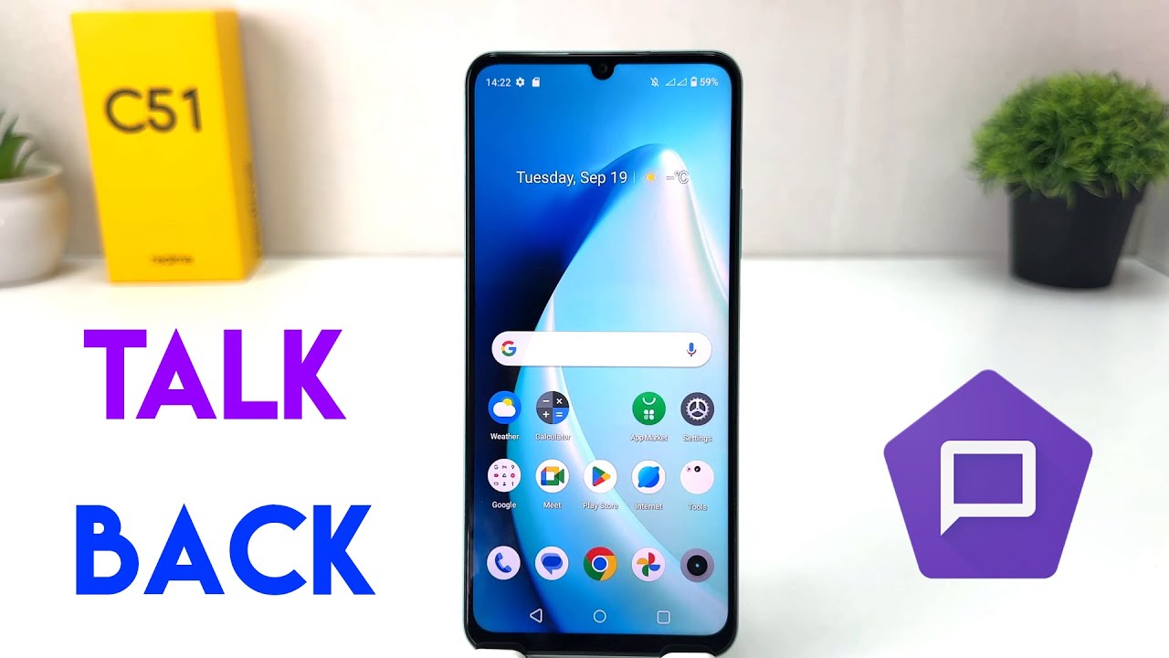 How to Turn off Or Disable Talk Back In Realme C51 - YouTube