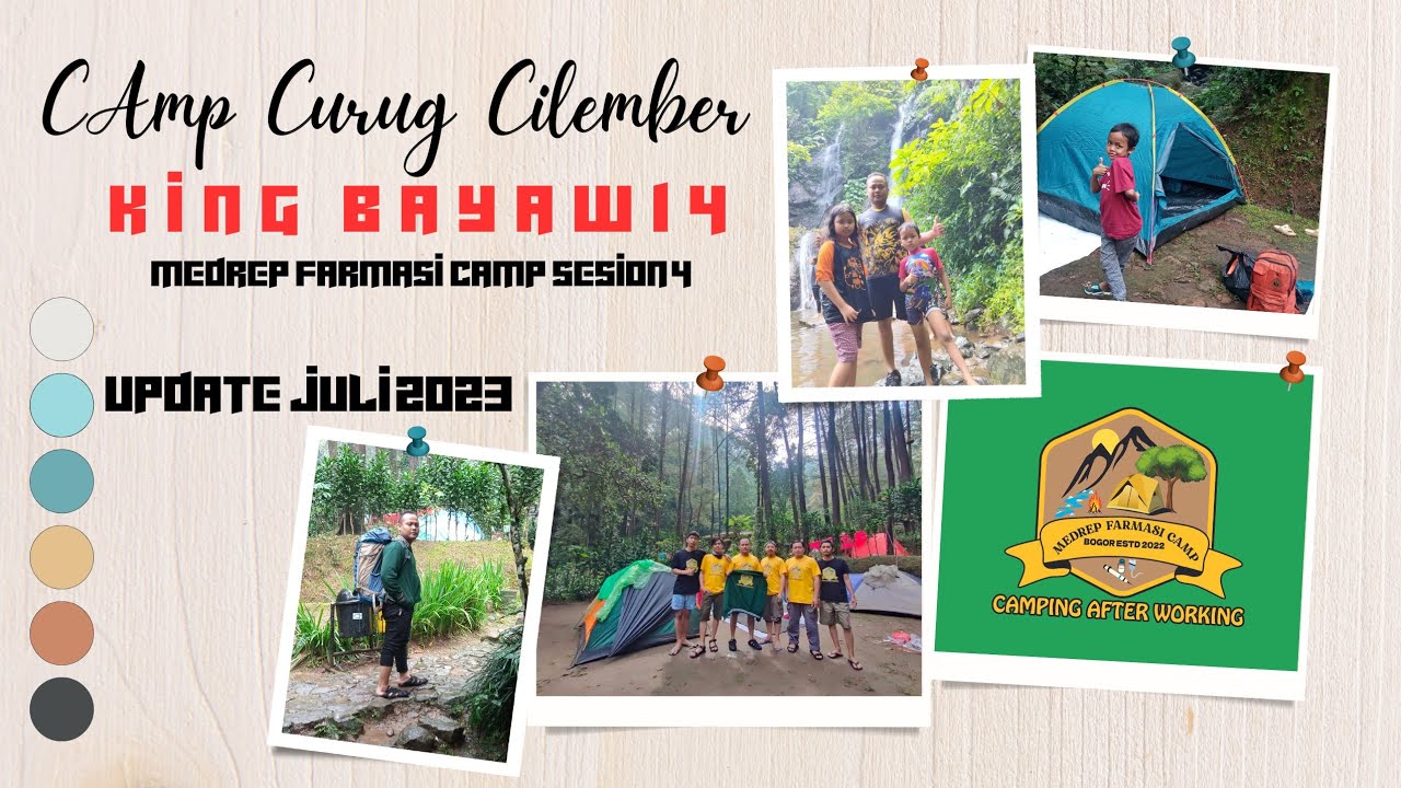CAMPING GROUND MURAH DI BOGOR || CURUG CILEMBER CISARUA || - YouTube