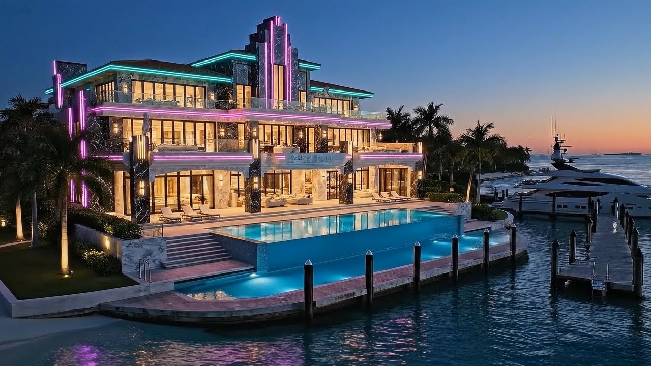 Inside a $275M Miami Beach Art Deco Palace | Florida's Most Luxurious ...