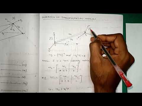 Composite Transformation & Inversion of Transformation Matrix || ROBOTICS - YouTube