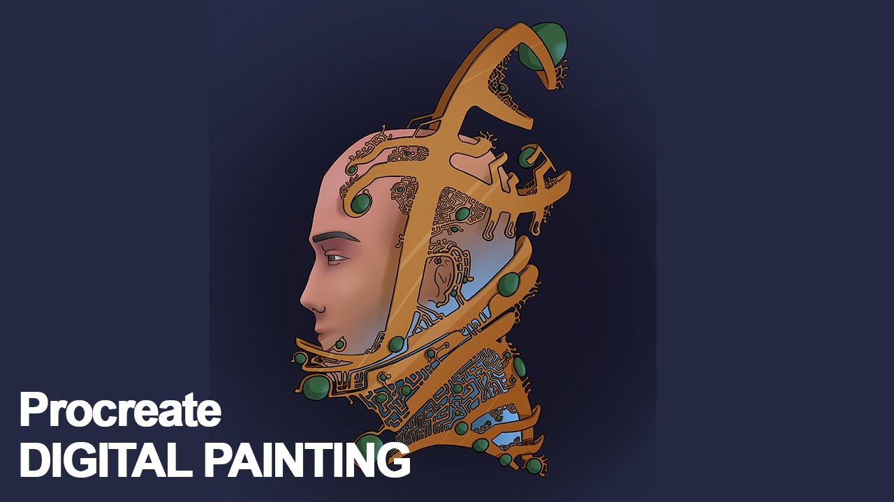 My Best Procreate Drawing So Far - YouTube