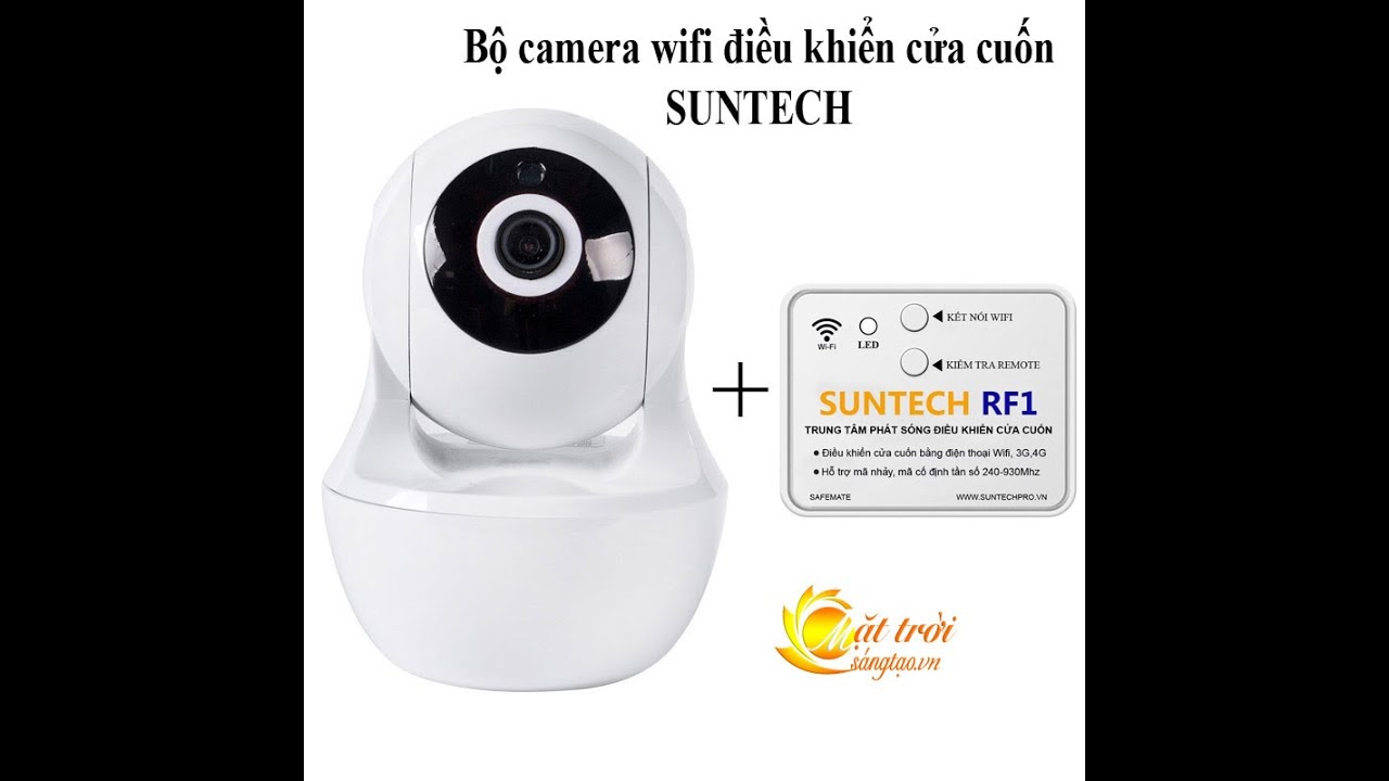 HD kết nối camera SUNTECH với trung tâm phát sóng điều khiển cửa cuốn ...