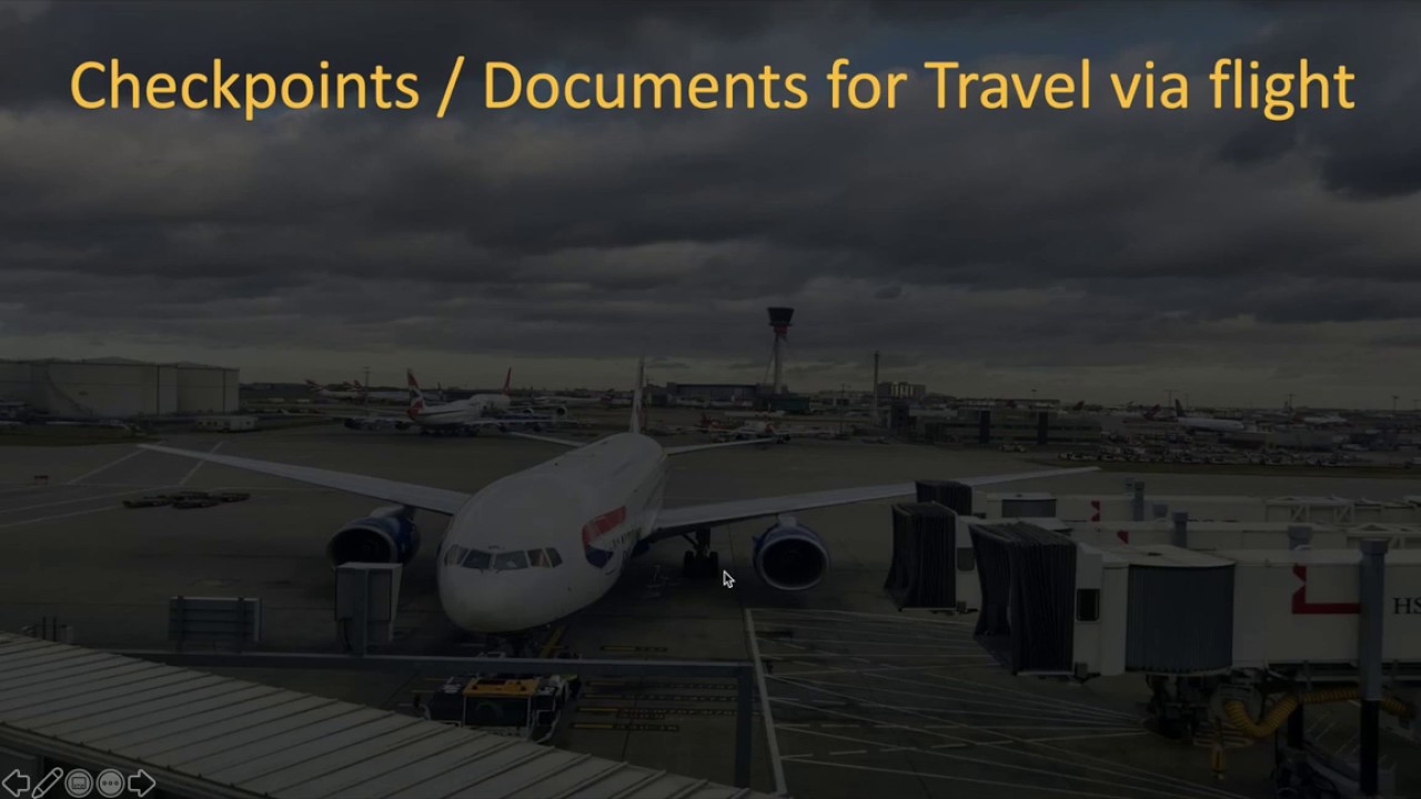 Process at Bangalore Airport | Checkpoints Documents list for ...
