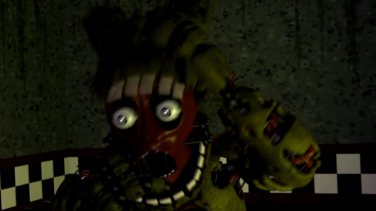 [SFM | FNaF] Springtrap twitching - YouTube
