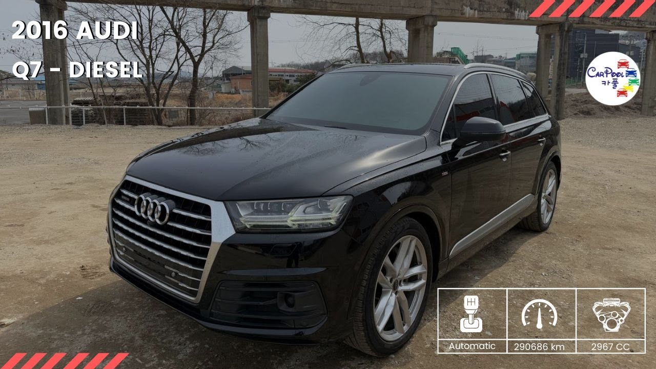 2016 Audi Q7 GD055597+LEATHER SEATS+USB+Airbag+Radio - YouTube
