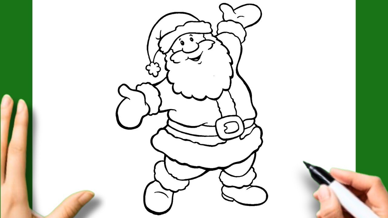 Como Desenhar O Papai Noel Realista - BINKEDU