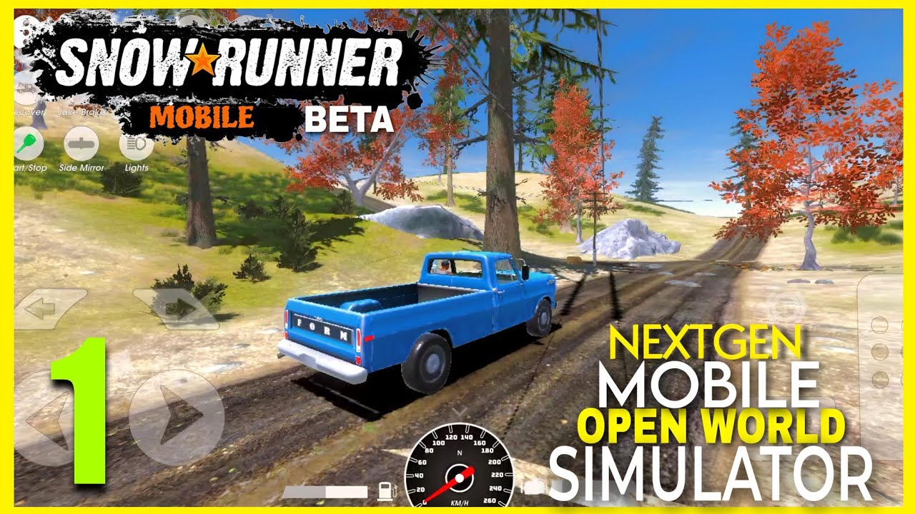 Real SnowRunner Mobile 😍 | Offroad Masters Beta: Open World Driving ...