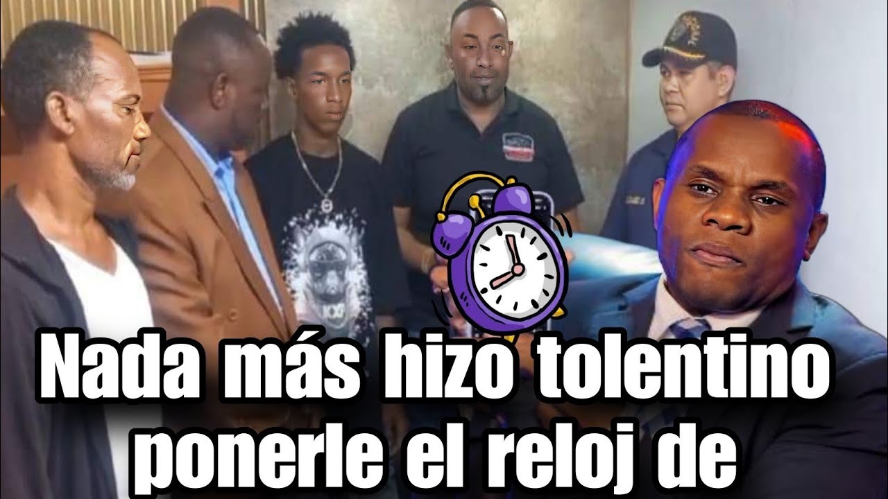 Se entregó otro de lo que tolentino le puso la marca del reloj - YouTube