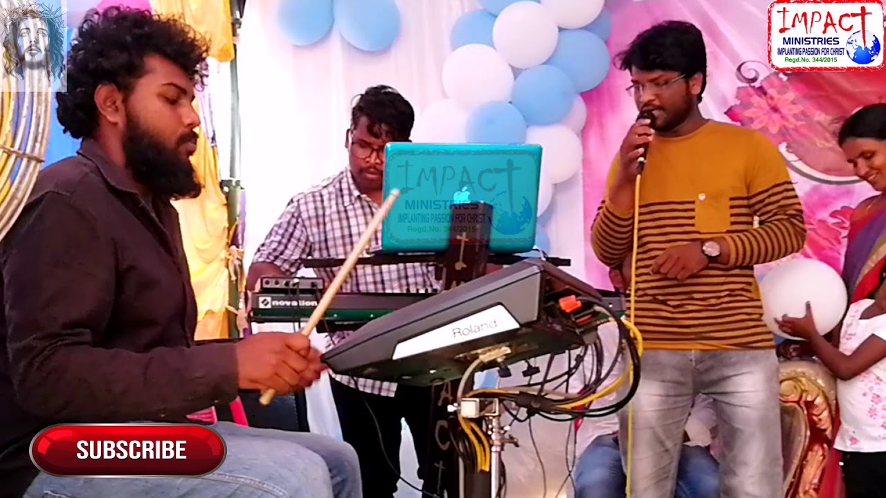 NEEVE NEEVE... NAA SARVAM NEEVE.... BY IMPACT SINGER PREM SAGAR - YouTube