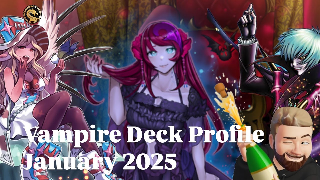 Yu-Gi-Oh! Vampire Deck Profile (27) - January 2025 - YouTube