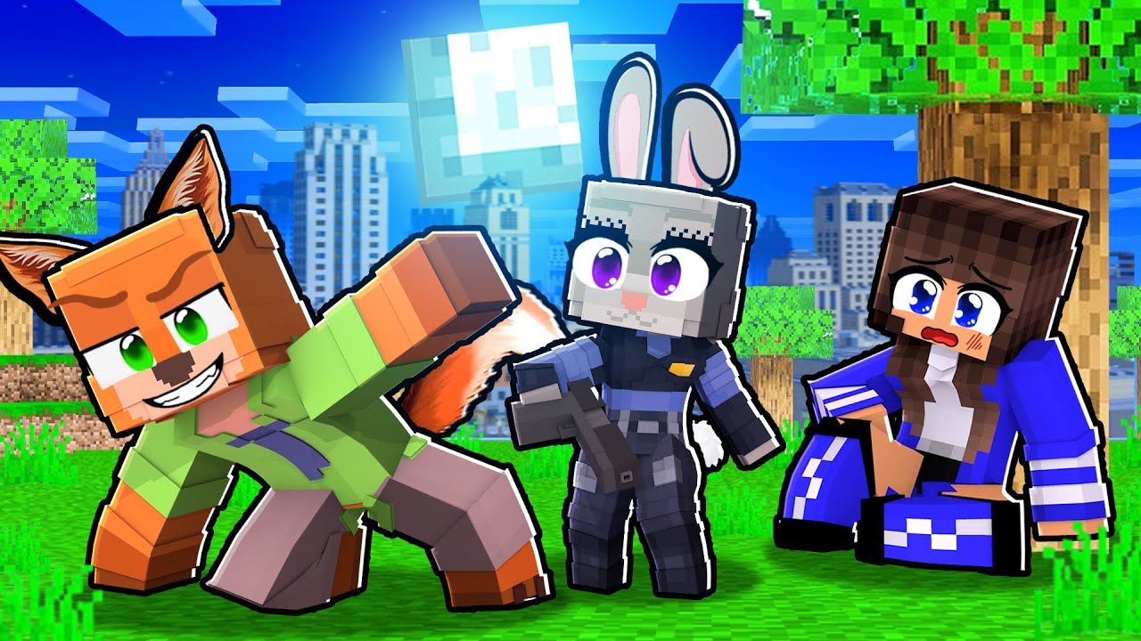 MIIKA foi SALVA pela JUDY e o NICK de ZOOTOPIA no Minecraft Miika - YouTube