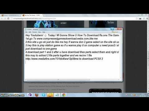 How To Download Ra One The Game