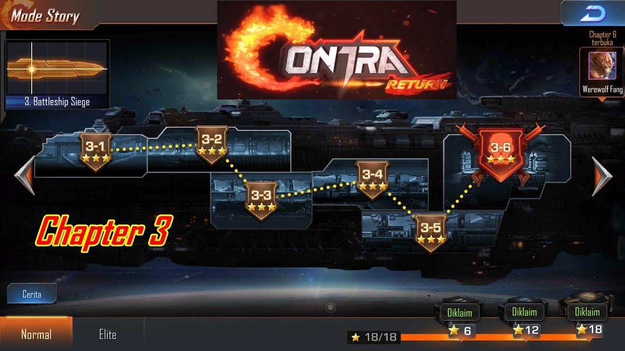 Contra Return - Chapter 3 Battleship Siege - Gameplay Walkthrough - YouTube