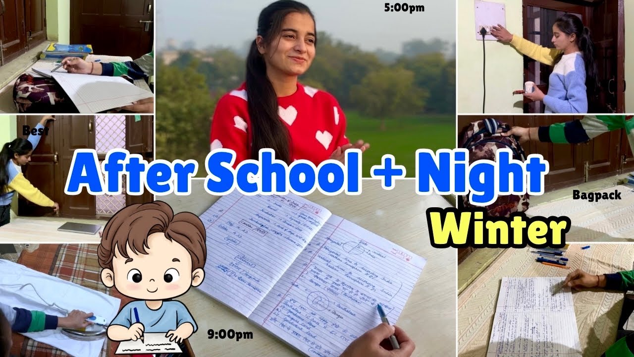 After School+ Night Routine #school #college #afterschool - YouTube