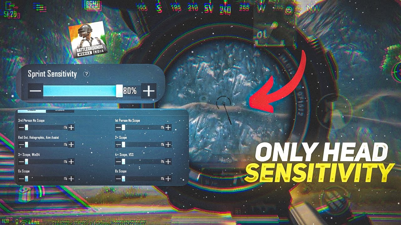 BEST BGMI - SENSITIVITY | BGMi best sensitivity | SENSITIVITY BGMi ...