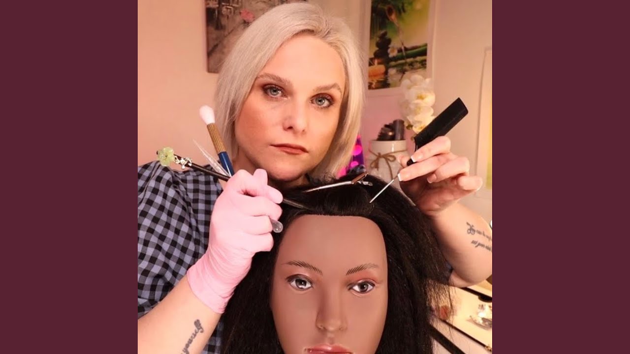 Scalp Treatment (Hair Stroking, Hair Sectioning, Hair Combing, Velcro ...