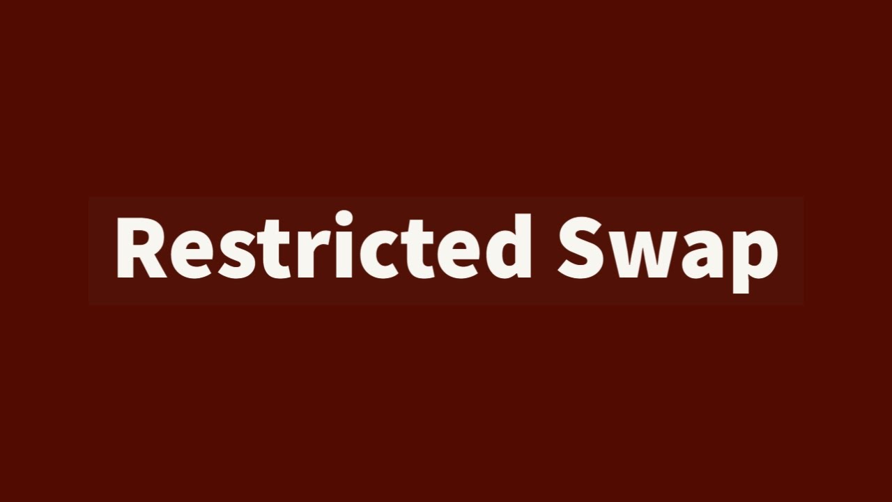 Infytq Problem Restricted Swap Python Solution Youtube