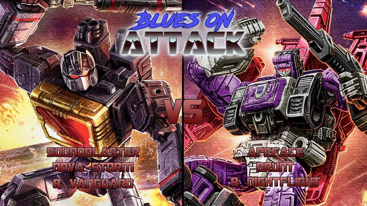 Transformers TCG: Soundblaster, Nova Storm & Vanguard VS Apeface, Brunt ...