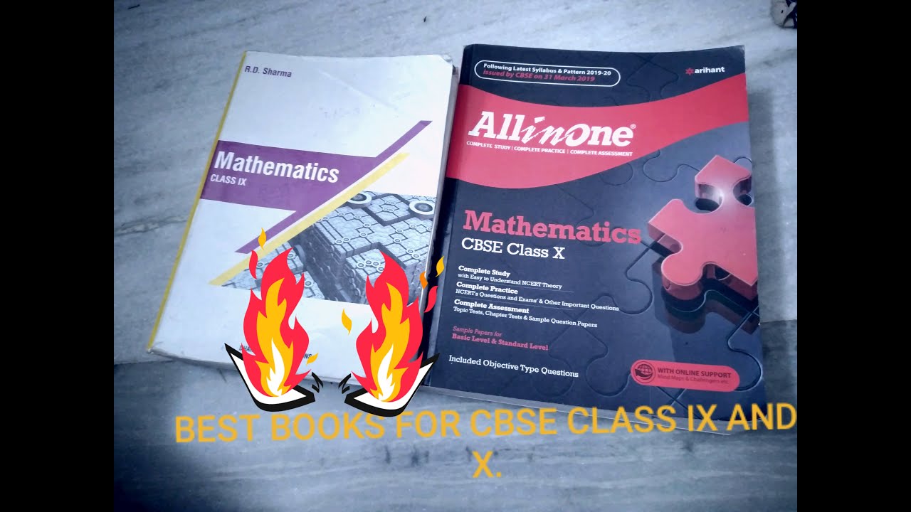 BEST CBSE MATHEMATICS BOOKS FOR CLASS IX AND X 2020. - YouTube