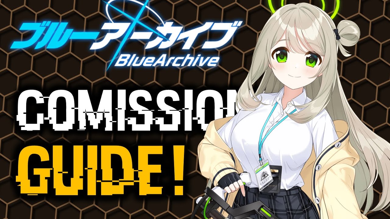 COMISSIONS GUIDE - BASE DEFENSE STRAT! | Blue Archive - YouTube