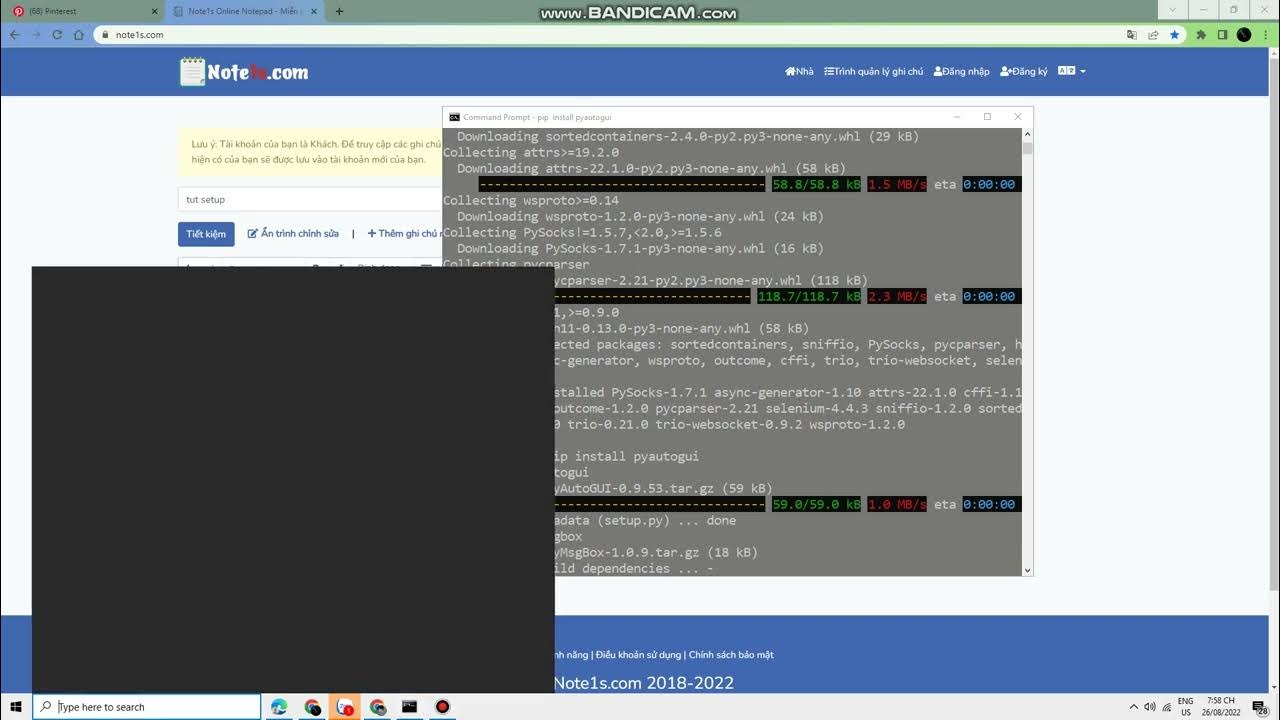 Setup Python Youtube