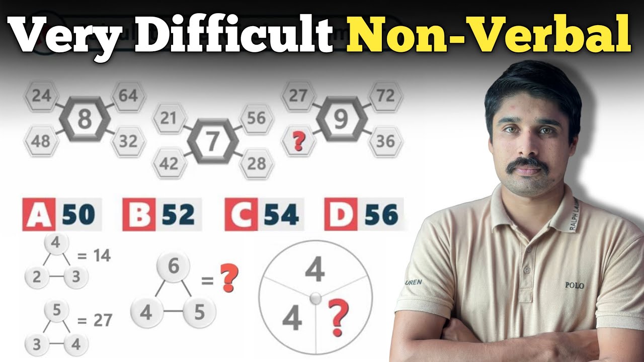 How to Solve Missing Number Series ? | Easy Solution of Non-Verbal ...