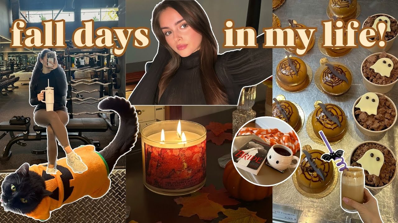fall days in my life: productive days, spooky nights, self-care & more ...