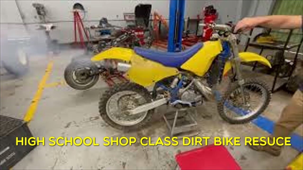 1989 Suzuki Rmx 250 vintage dirt bike bought from school auto mechanic ...