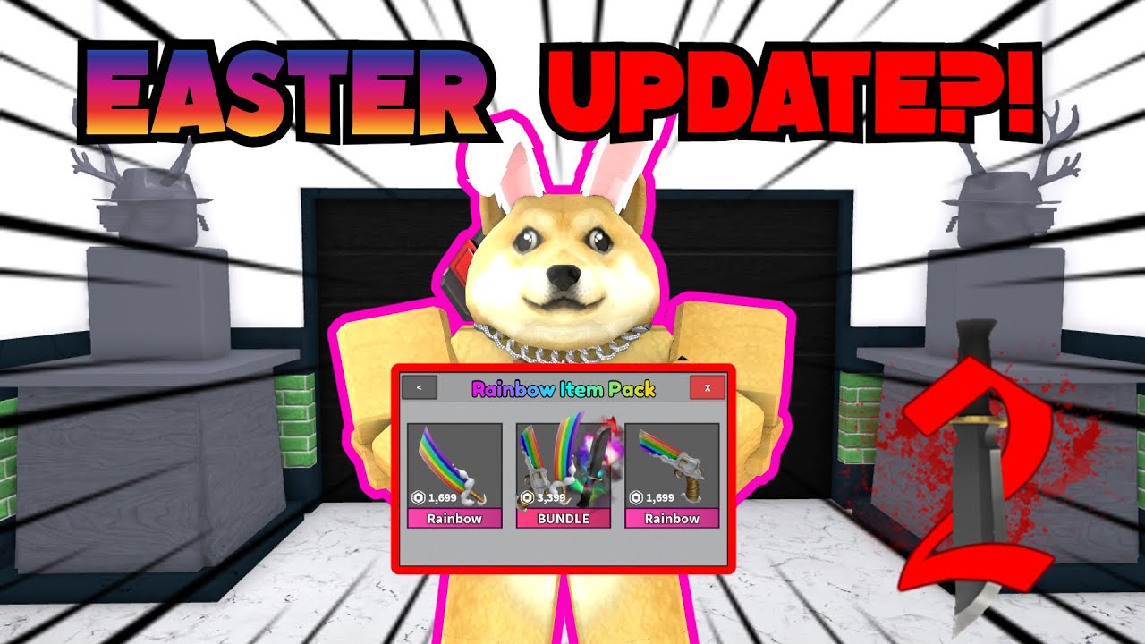 BUYING the *NEW* Rainbow SET in MM2!! || New MM2 Easter *UPDATE ...