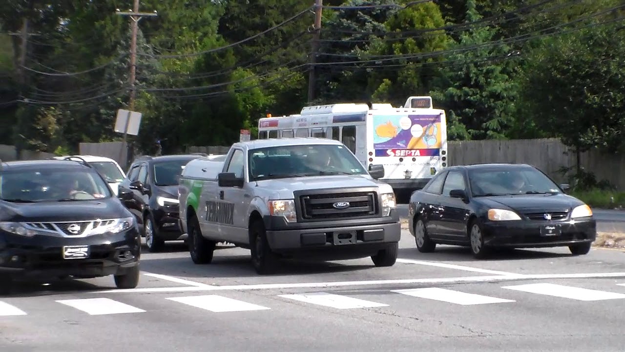 SEPTA BUS: NEW FLYER D40LF 5945 ON ROUTE: 107 PT3 - YouTube