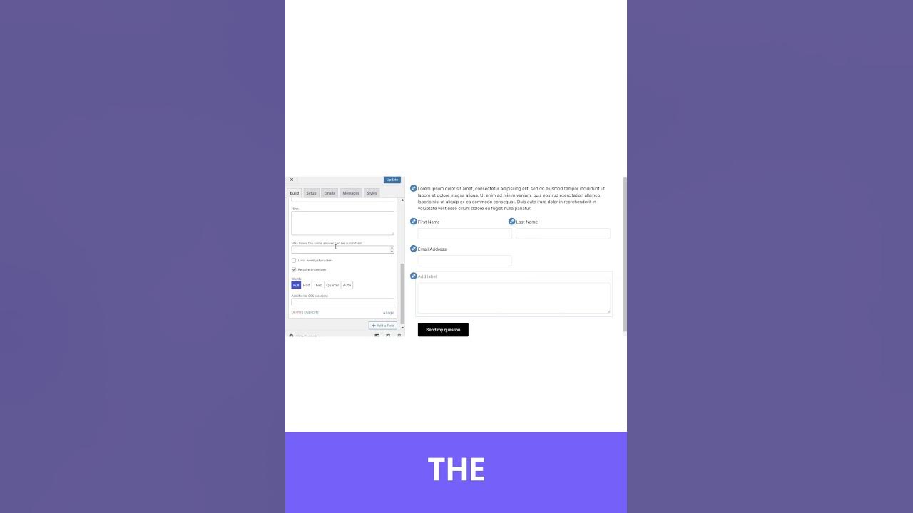 How to set character limit in Happyforms - YouTube