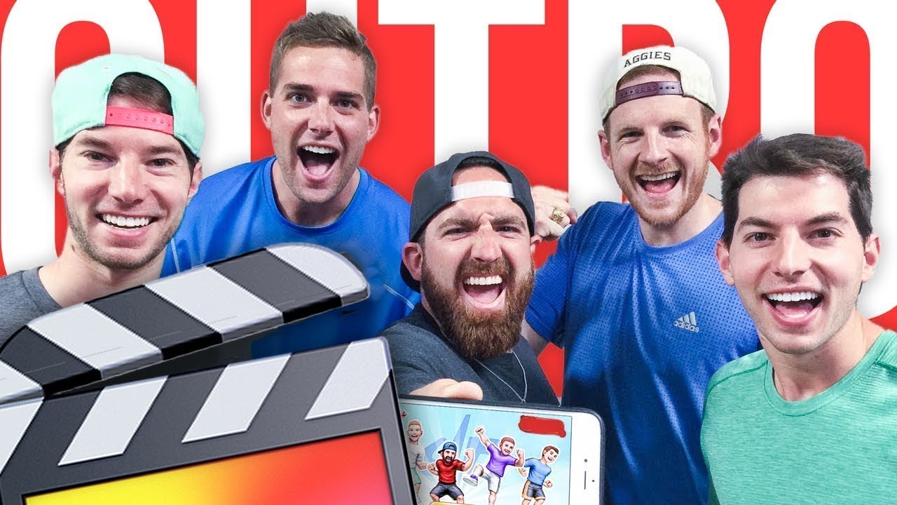How To Make Dude Perfect's Outro - Final Cut Pro X/Photoshop - YouTube