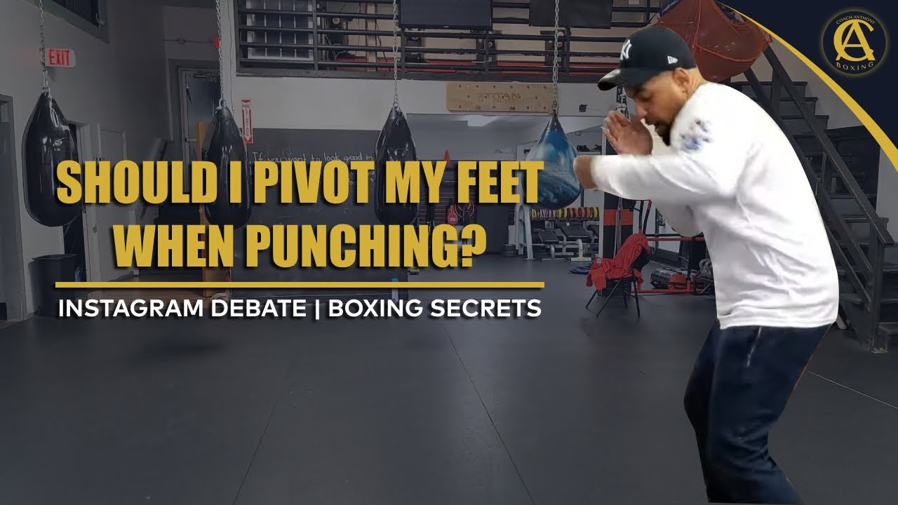 Should I pivot my feet when punching? Instagram Debate | Boxing Secrets ...