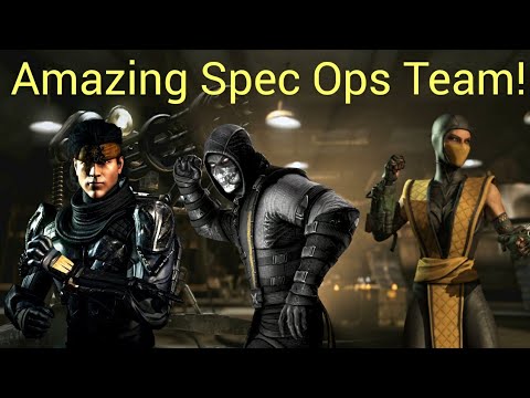 MKX MOBILE - Best Spec Ops Team For Spec Ops Scorpion! - YouTube