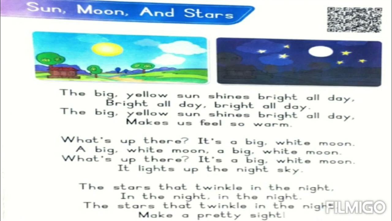 SUN, MOON AND STARS NURSERY RHYME #kidzeeindia #kidzeestudents #kidzee ...