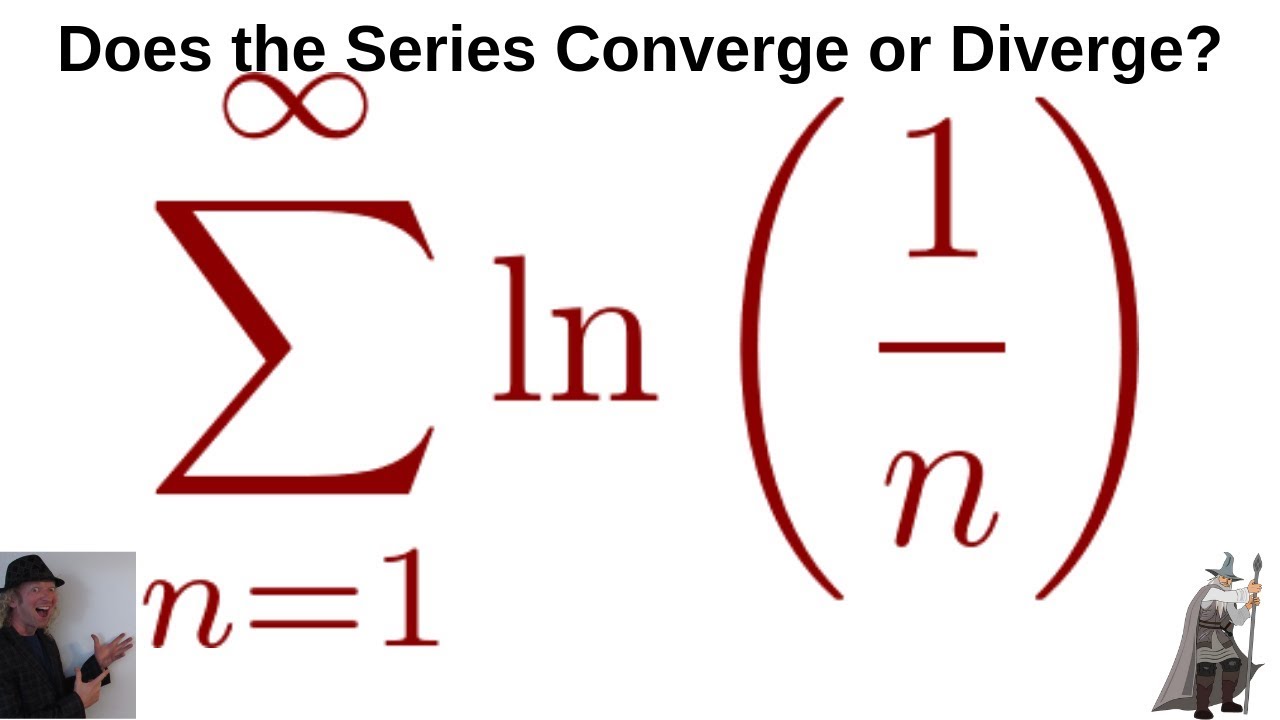 Larson Calculus 9 2 54 Determine If The Series Sum ln 1 n Converges