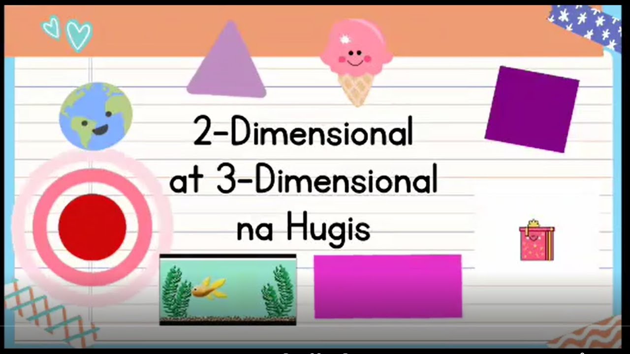 2-dimensional at 3-dimensional na hugis song - YouTube
