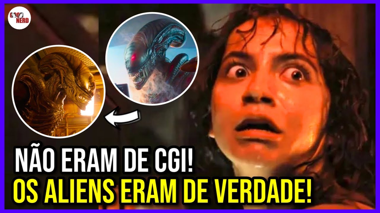 10 COISAS QUE VOCÊ NÃO SABIA SOBRE O FILME ALIEN: ROMULUS! - O XENOMORFO NÃO ERA DE CGI! - YouTube