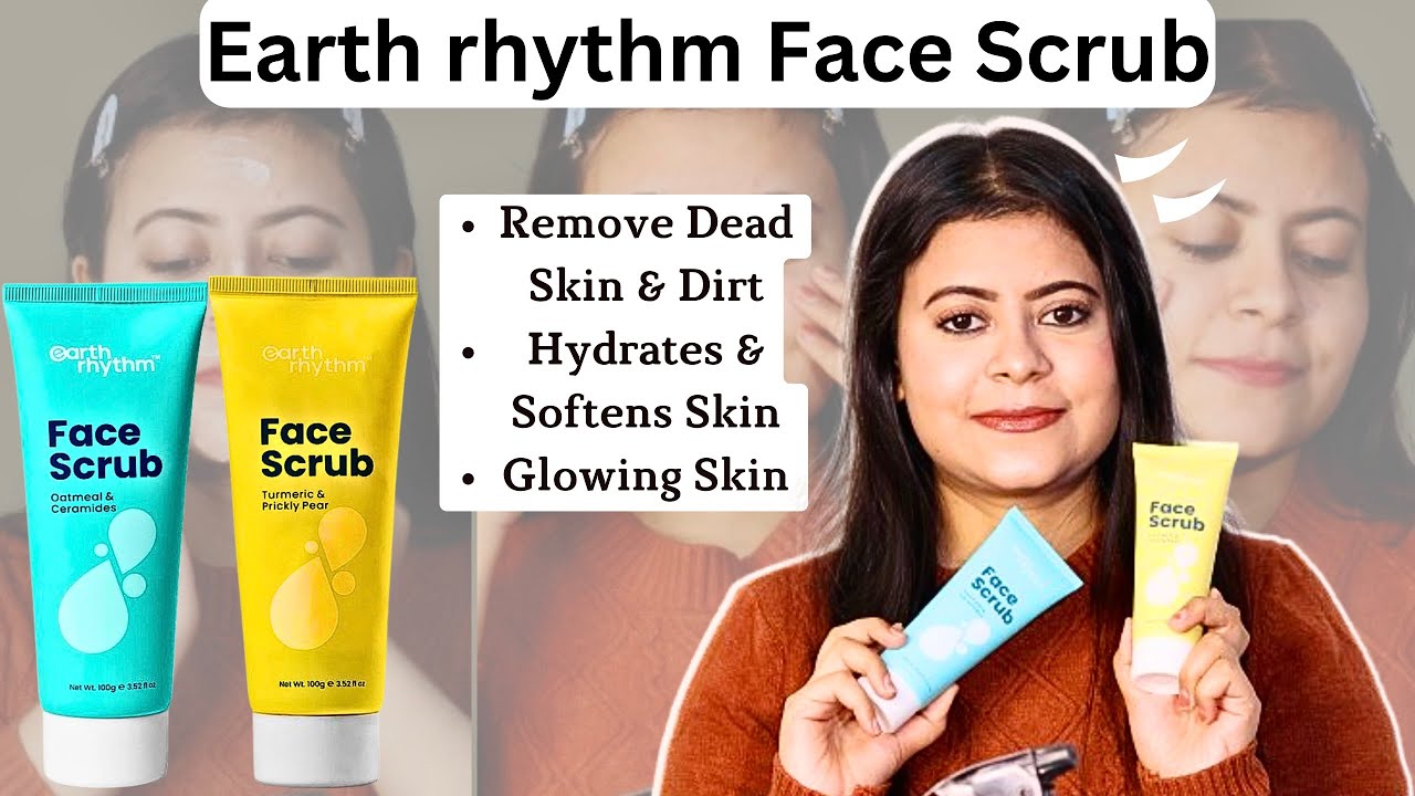 Earth Rhythm *Face Scrubs* | Oatmeal & Ceramides Face Scrub | Turmeric ...