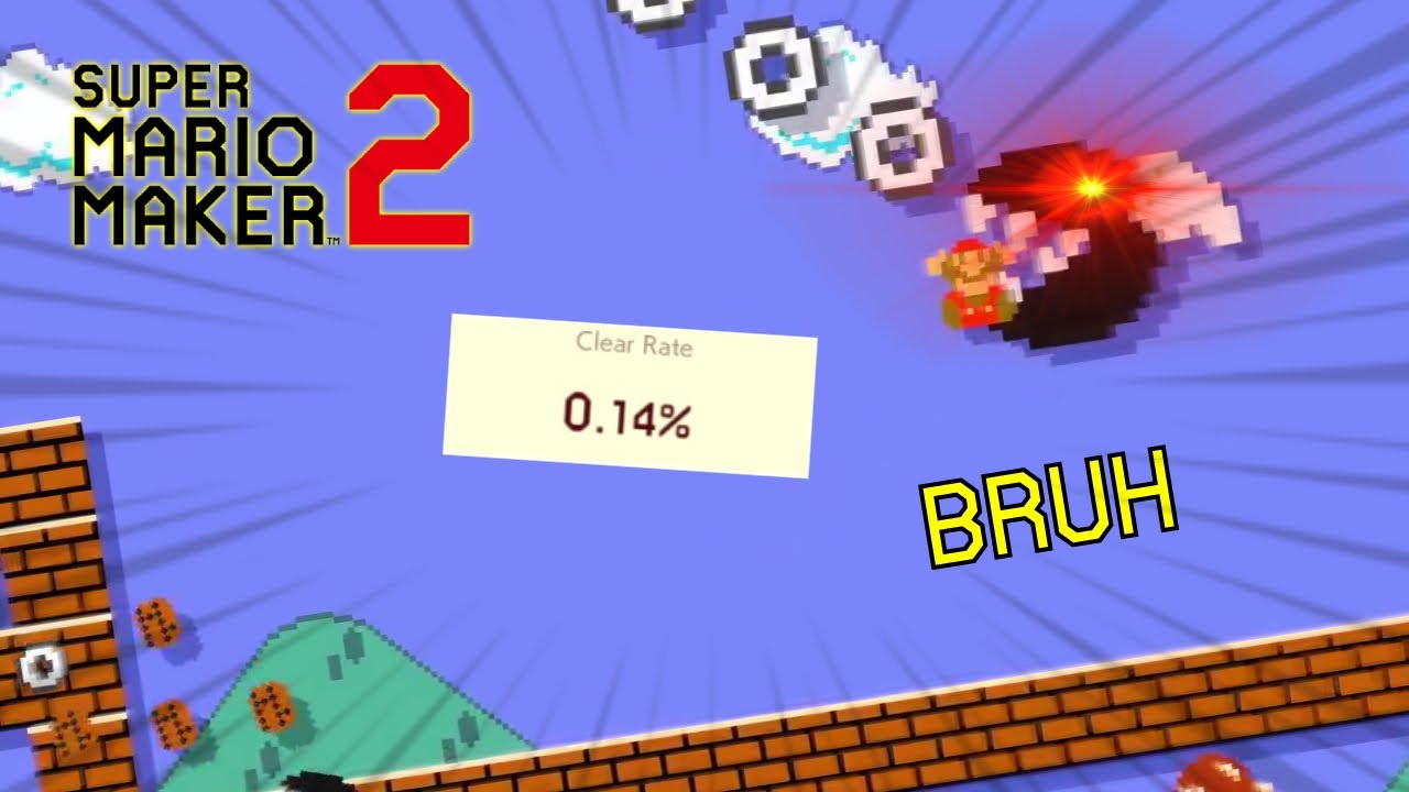 CAN I BEAT THIS INSANELY HARD LEVEL?? [SUPER MARIO MAKER 2] - YouTube
