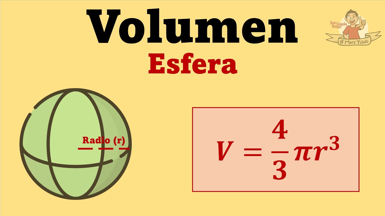Volumen de una esfera. Teoría y ejercicios - YouTube