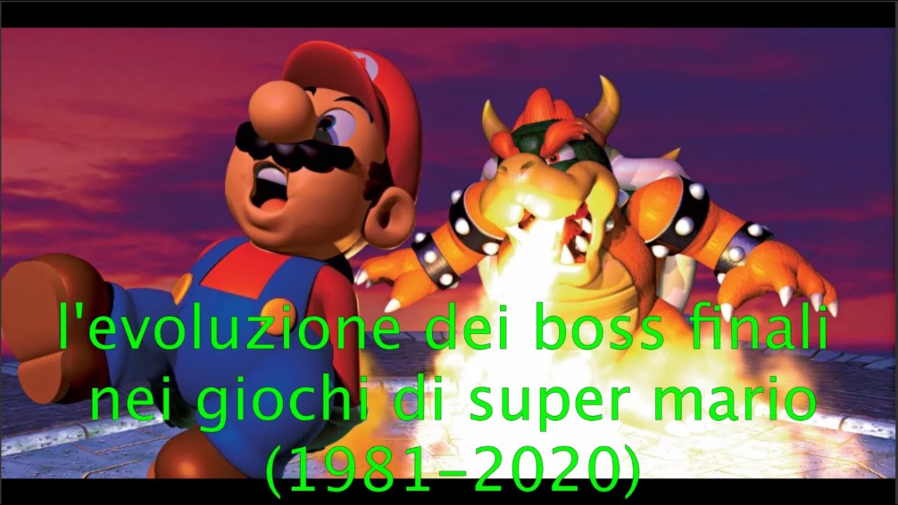 l'evoluzione dei boss finali nei giochi di super mario (2020 ...
