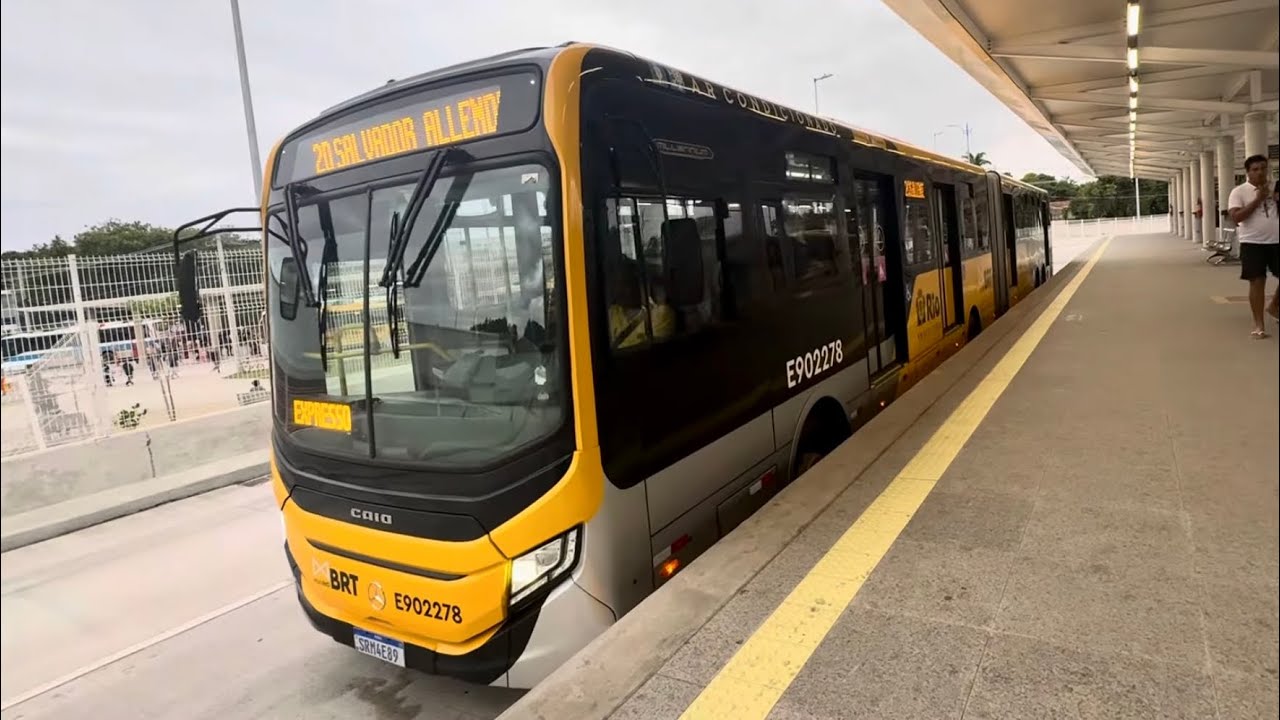 BRT Mobi-RIO | Linha 20 - Do Curral Falso ao Pingo d’Água - YouTube