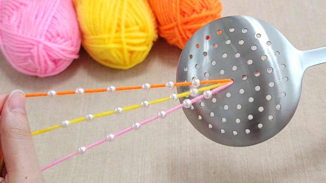 Wonderful!! Make it super easy with Ladle and wool, sell it and make ...