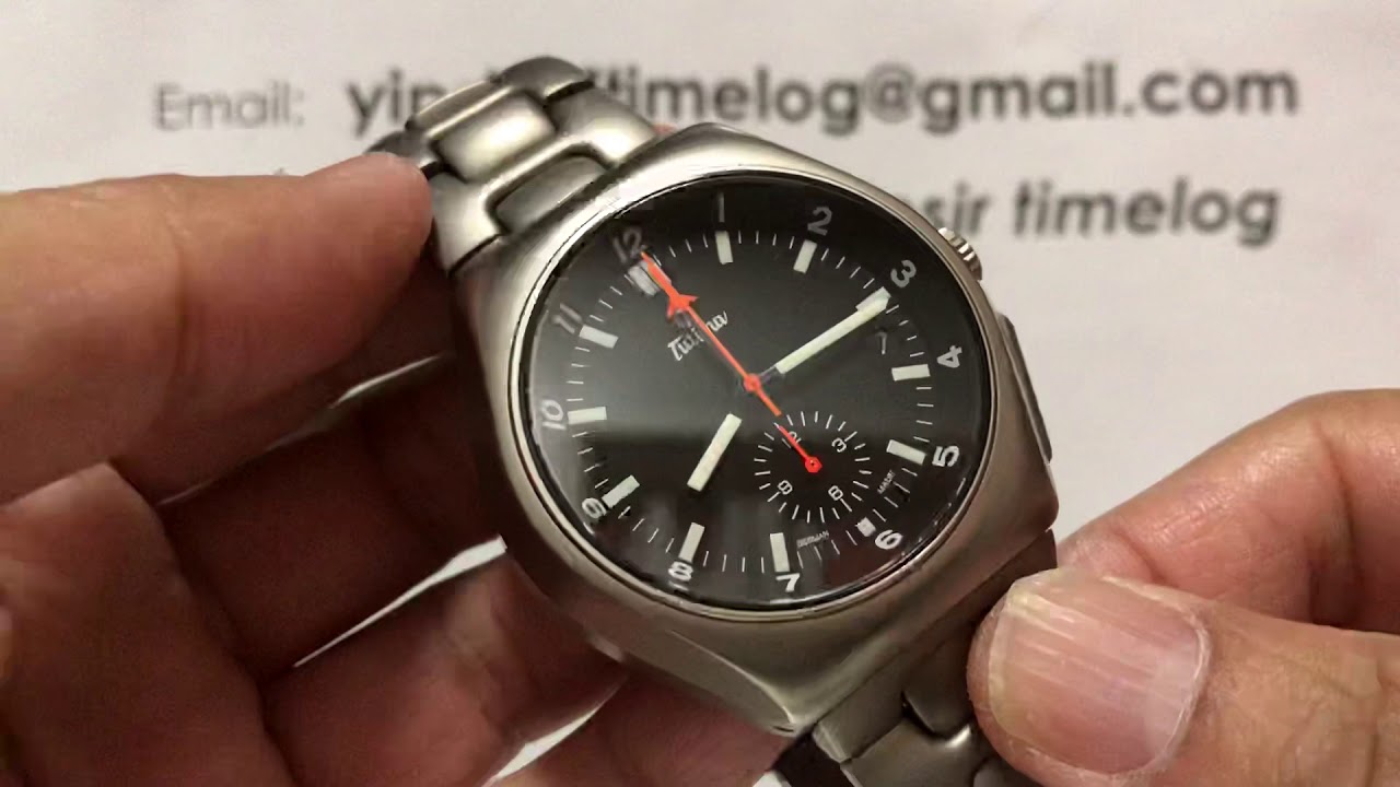 TUTIMA COMMANDER II PILOT CHRONOGRAPH - YouTube