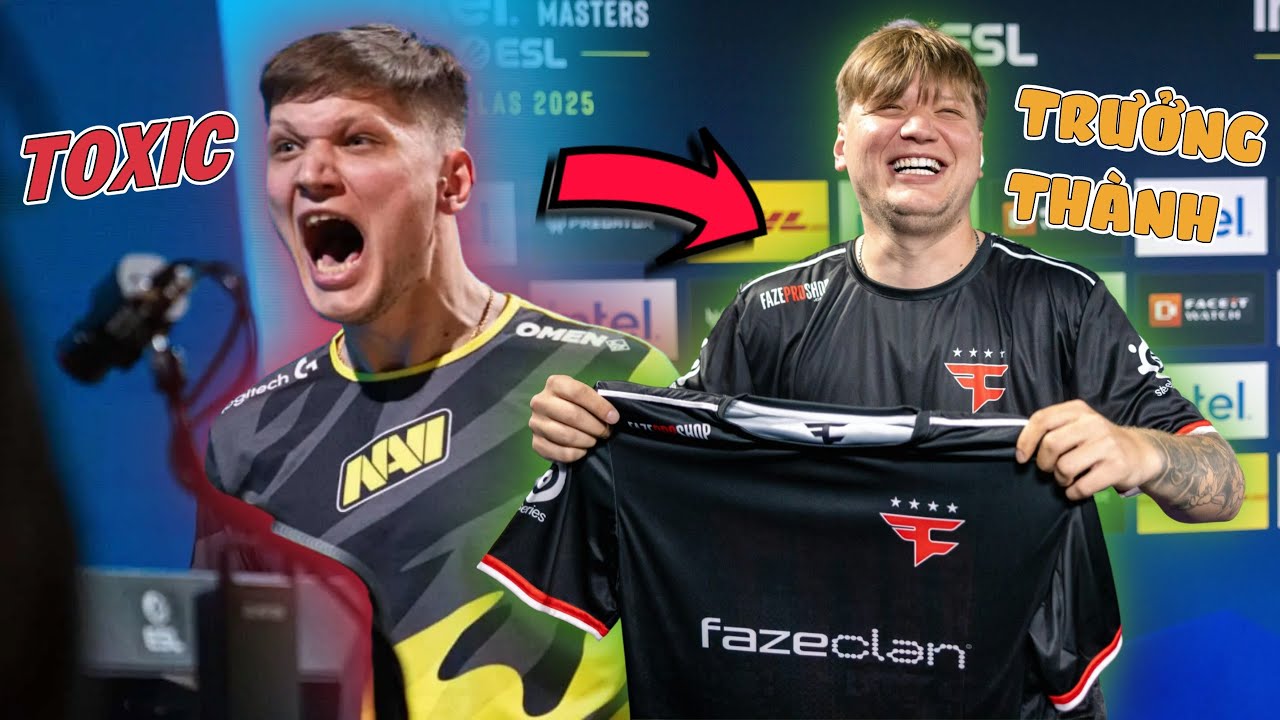 GOAT "S1MPLE" TRƯỞNG THÀNH ĐƯA FAZE VÀO PLAYOFF - YouTube